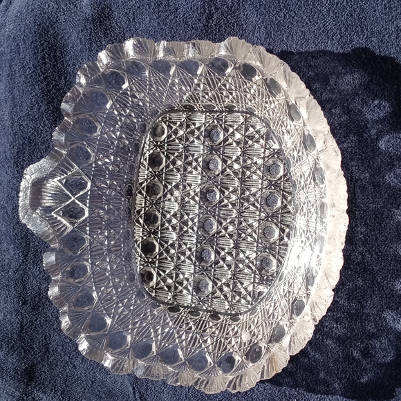 Other | Vintage Eapg Pressed Glass Dish | Poshmark